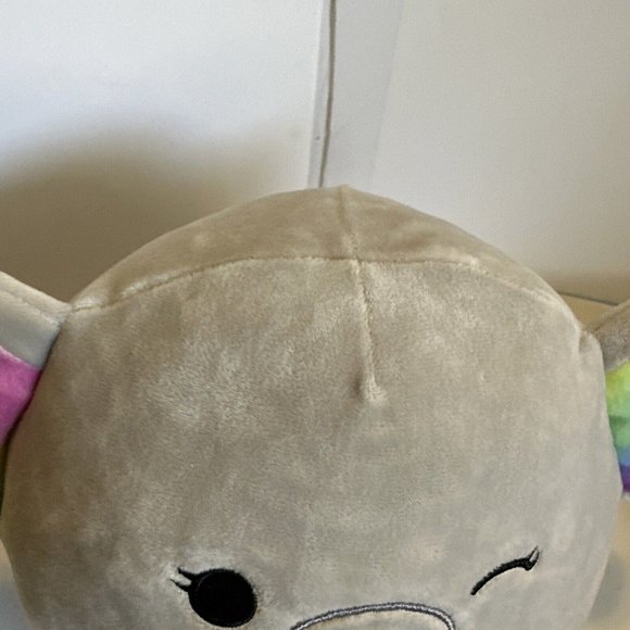 Squishmallows | Toys | Squishmallow Mila The Elephant With Rainbow ...